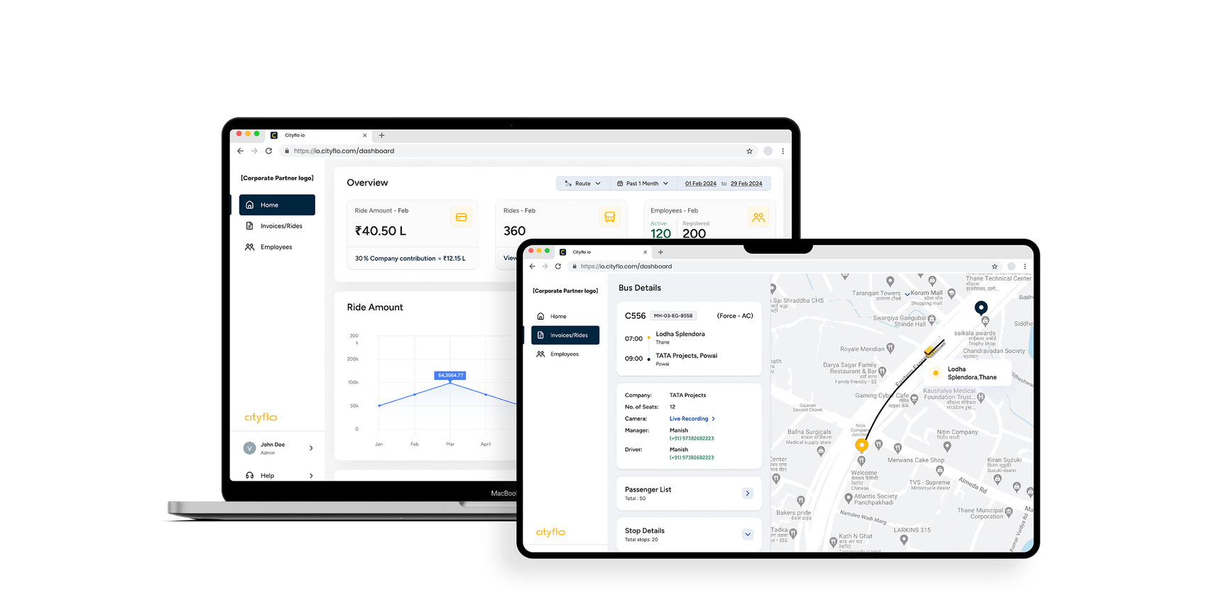 Cityflo Corporate | Affordable Employee Transport