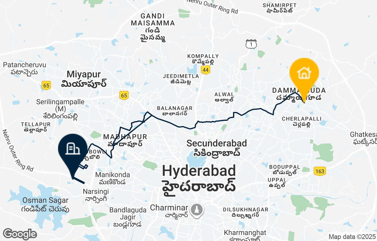 Cityflo Routes | Hyderabad